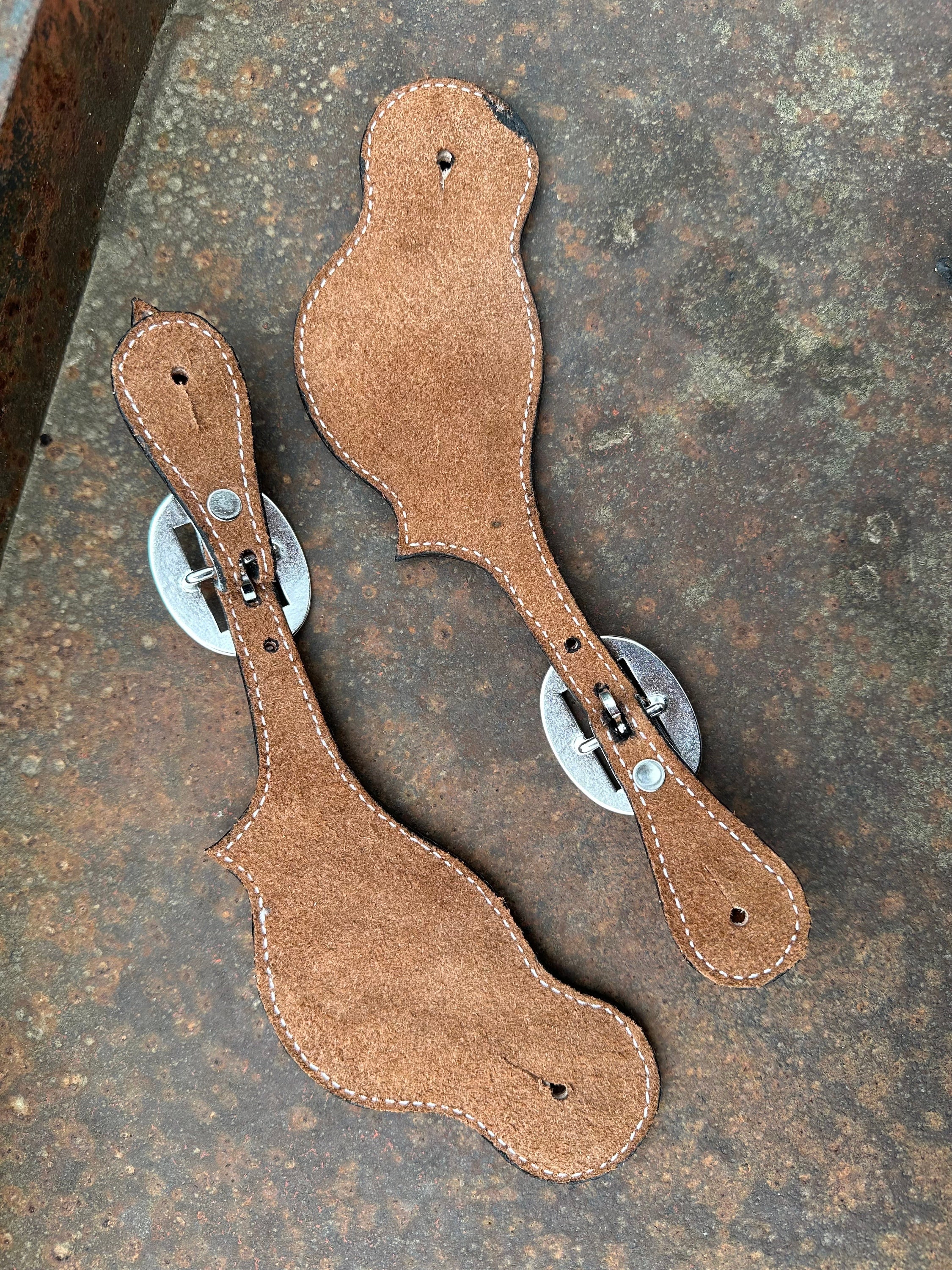 Customizable Hand-tooled Leather Spur Straps - Etsy