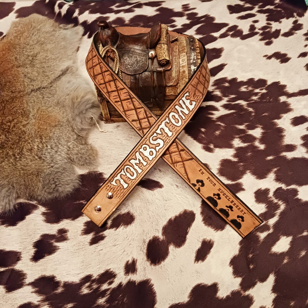 Customizable Hand-tooled Leather Belts - Etsy