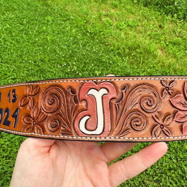 Leather Garter - Etsy