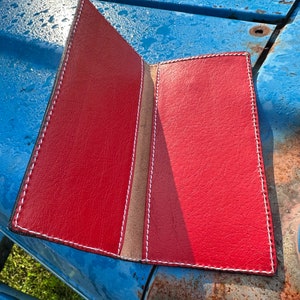 Customizable Hand-tooled Leather Checkbook Cover - Etsy