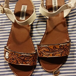 Customizable Hand-tooled Leather Wedding Shoes - Etsy