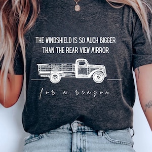 The Windshield is so Much Bigger Than the Rear View Mirror for a Reason ...