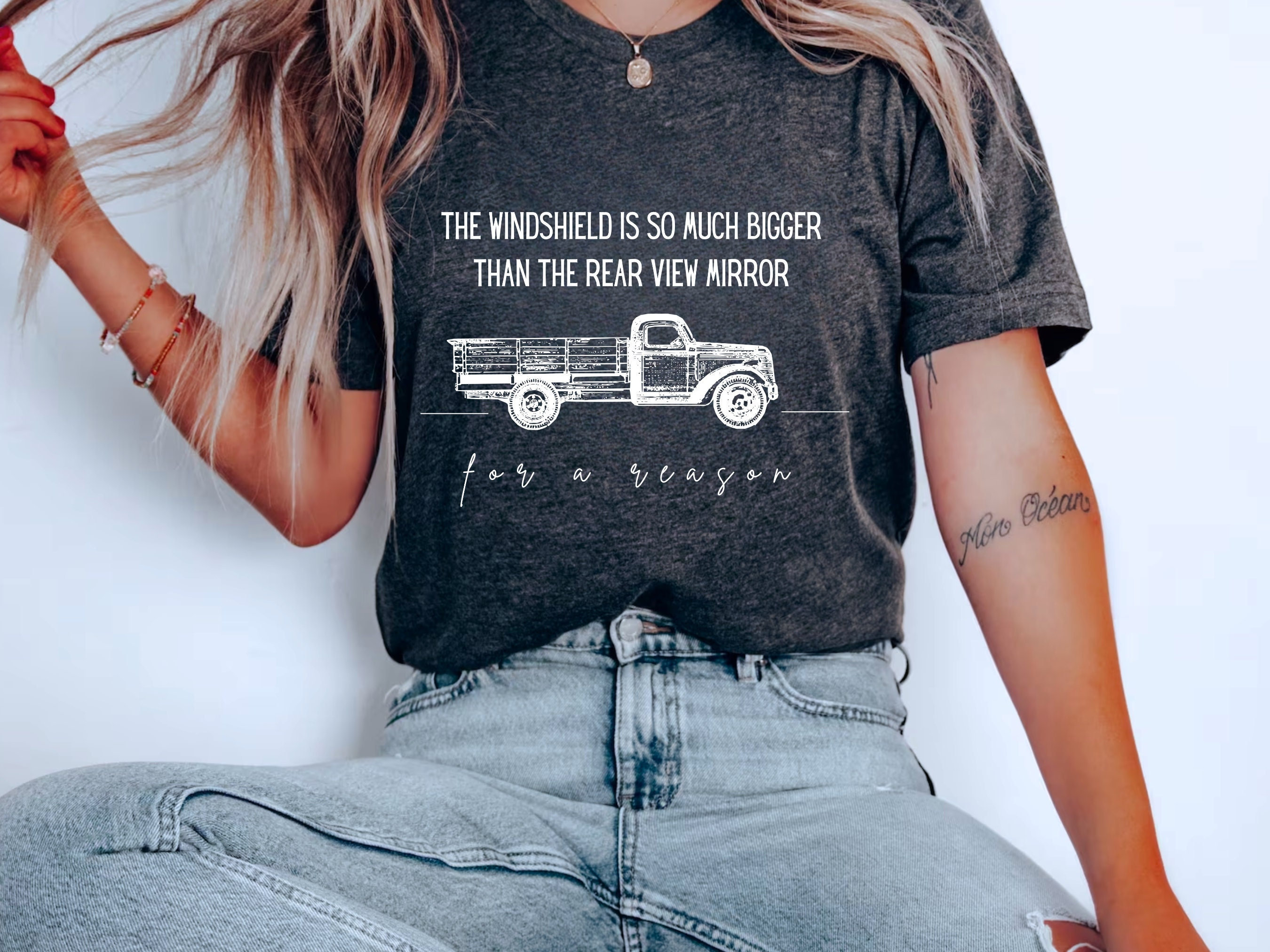 The Windshield is so Much Bigger Than the Rear View Mirror for a Reason ...