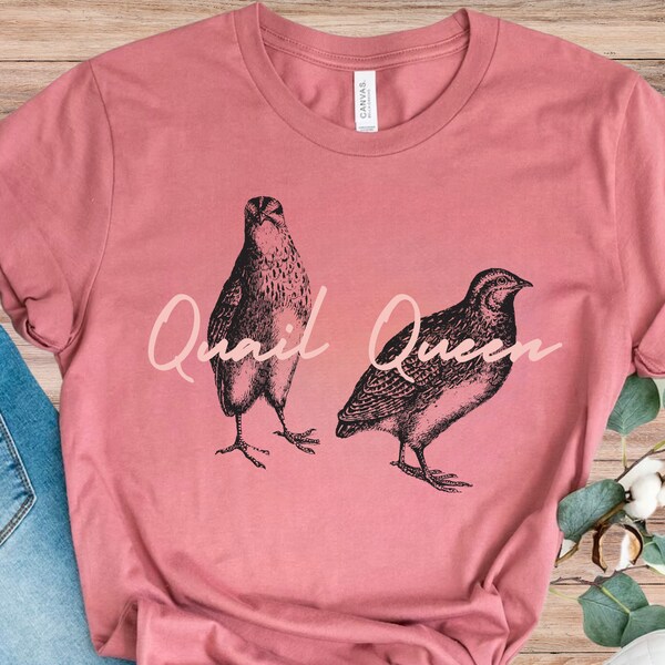 Quail Shirt - Etsy