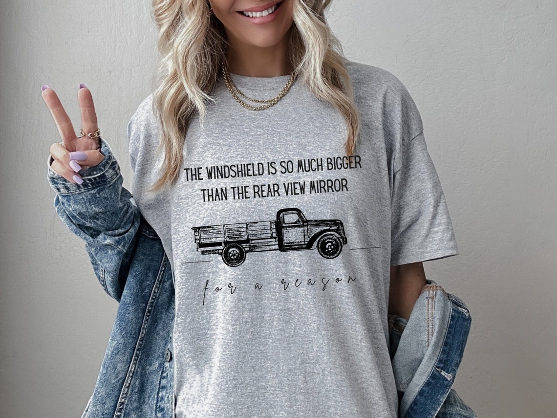 The Windshield is so Much Bigger Than the Rear View Mirror for a Reason ...