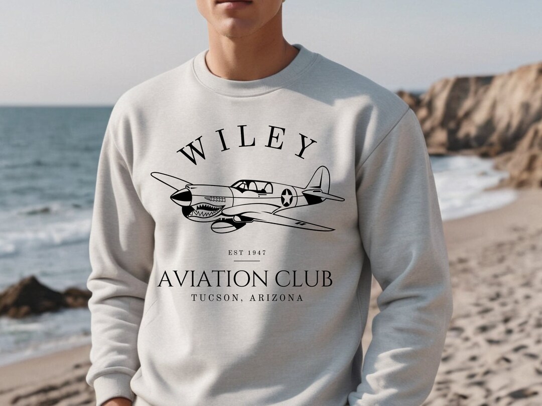 Personalized Pilot Sweatshirt: Custom Aviation Gift - Etsy