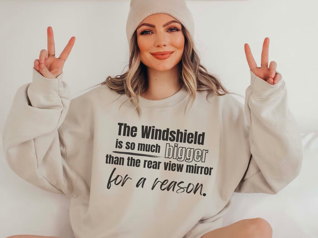 Jelly Roll T-shirt: Windshield Rearview Mirror Quote, Country Music ...