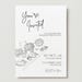 Classy Minimal Dinner Party Invitation, Canva Editable, Digital Event ...