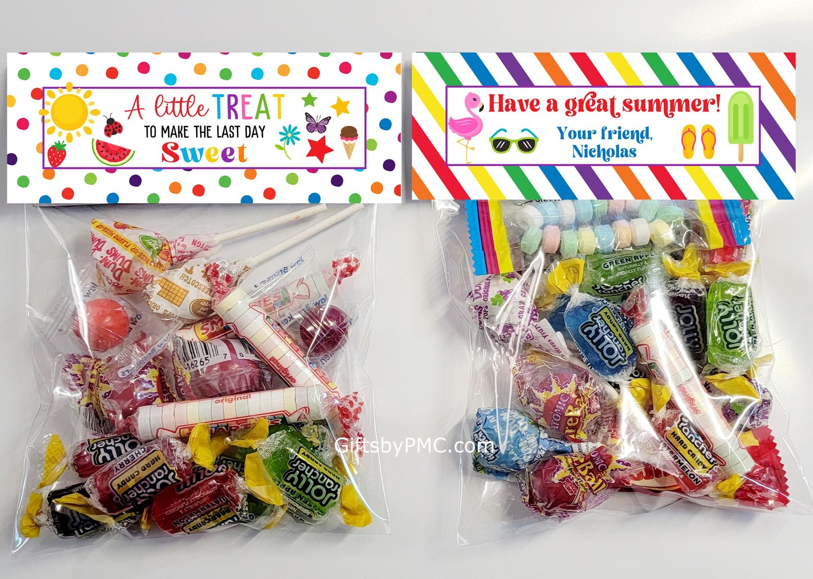 Printed/shipped Personalized Last Day of School Treat Bag, Have a Great ...