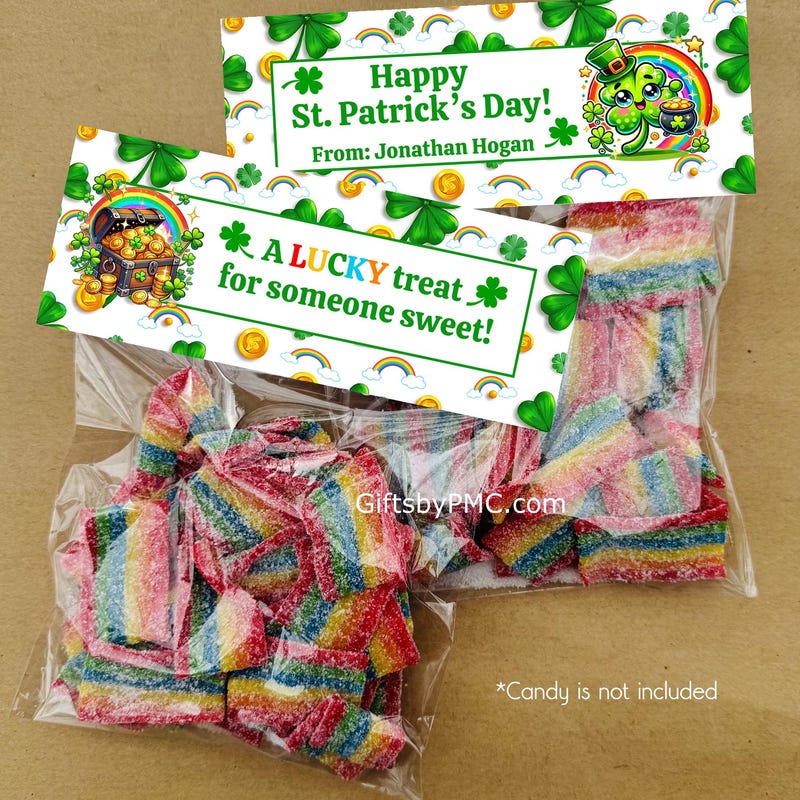 Goodie Bag Topper - Etsy