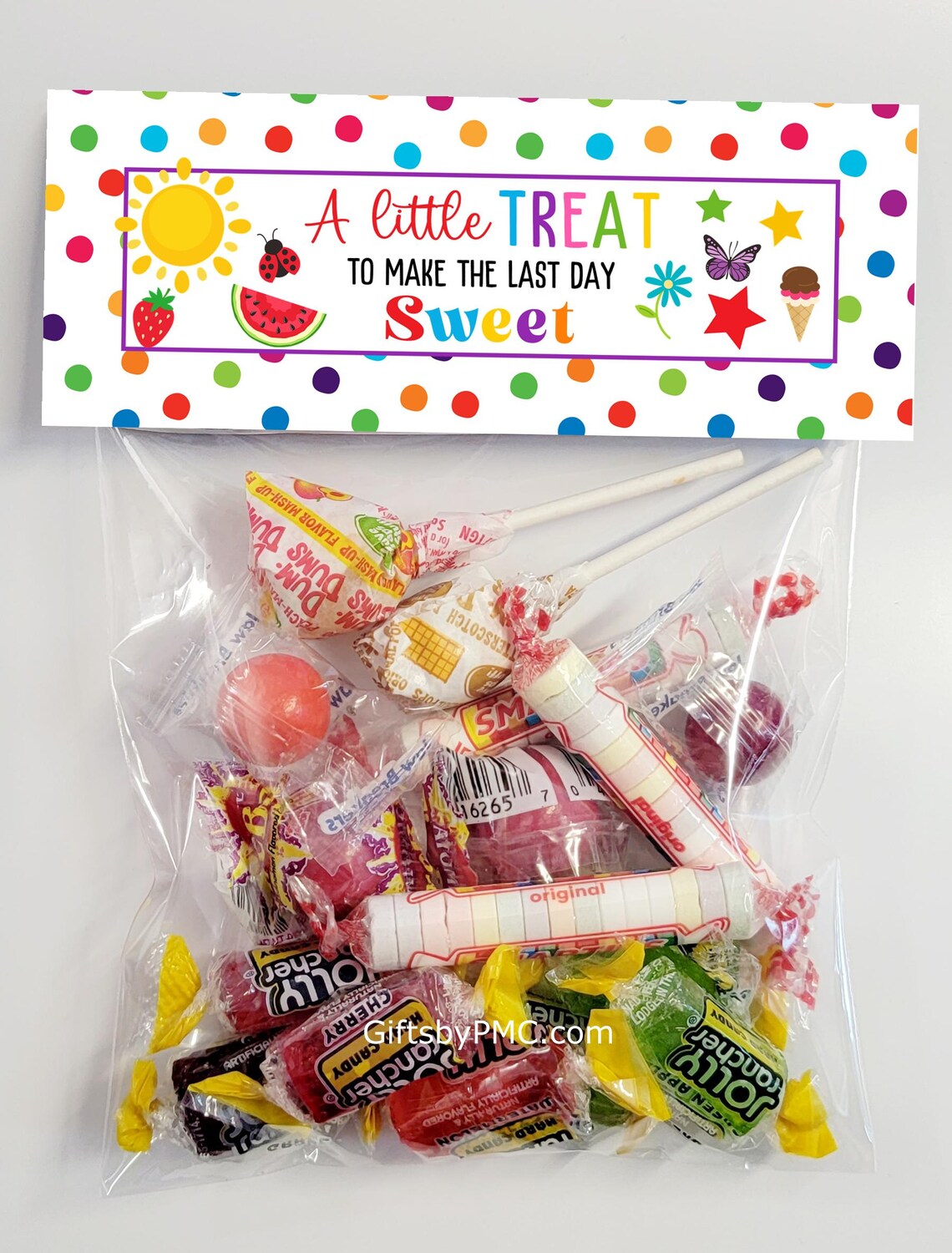 Printed/shipped Personalized Last Day of School Treat Bag, Have a Great ...