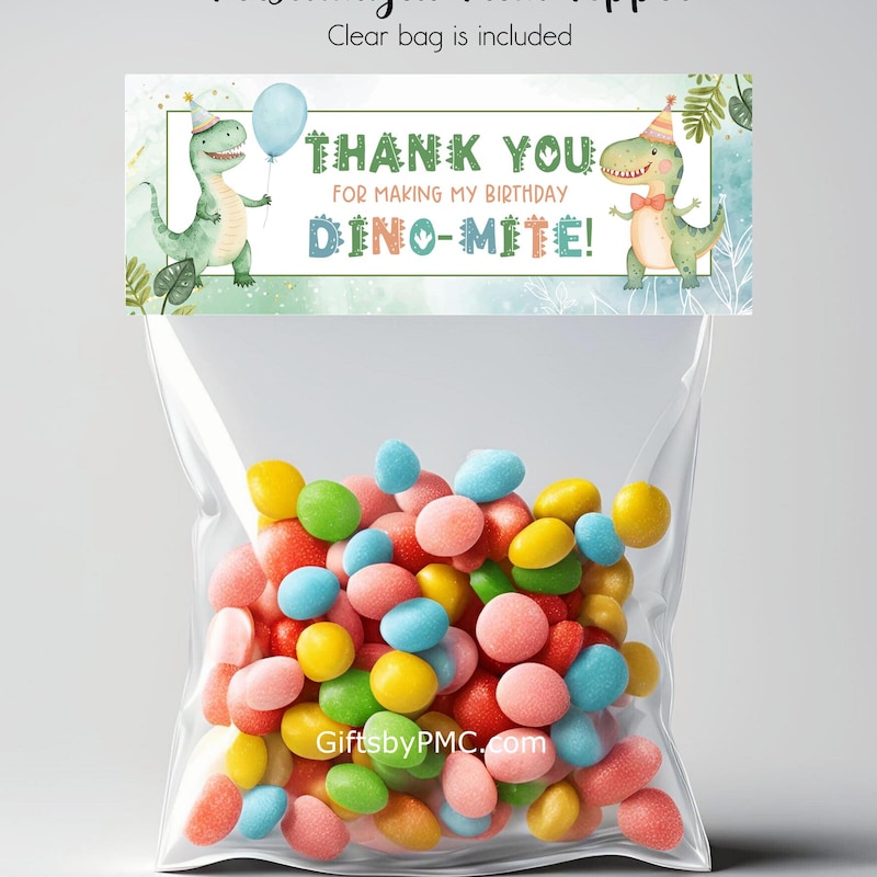 Dinosaur Goodie Bags - Etsy