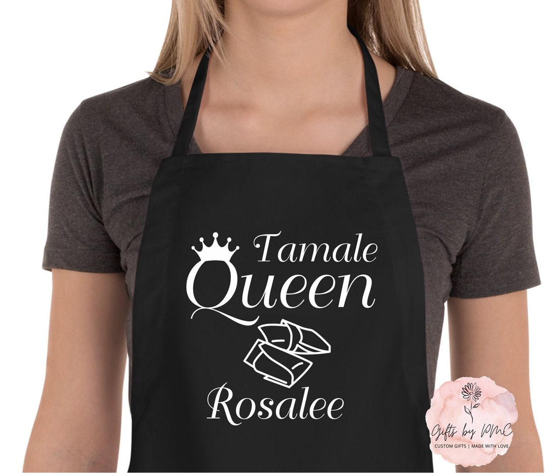 Personalized Tamale Queen Apron, Tamale Apron, Tamales, Christmas Gift ...