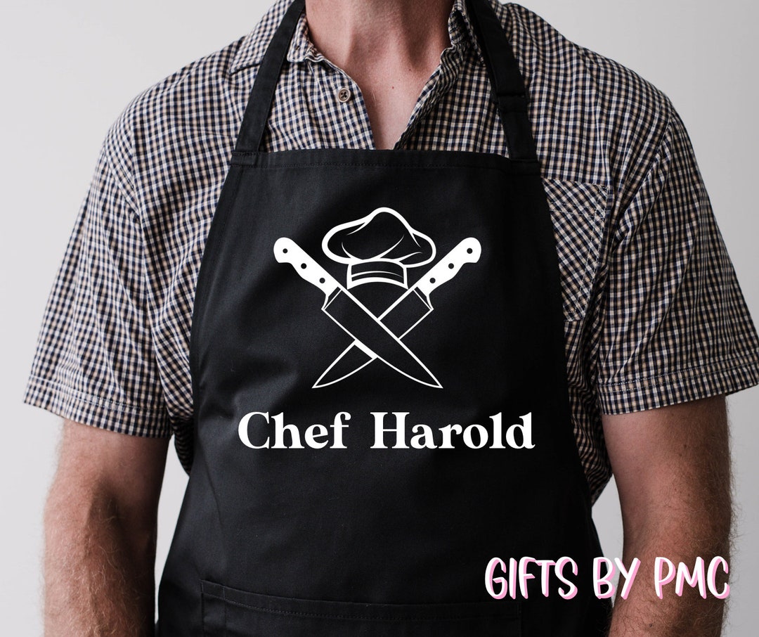 Personalized Chef Apron Custom Cooking Baking Apron Gifts for Him for ...
