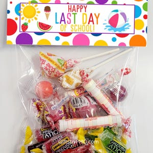 Printed/shipped Personalized Last Day of School Treat Bag, Have a ...