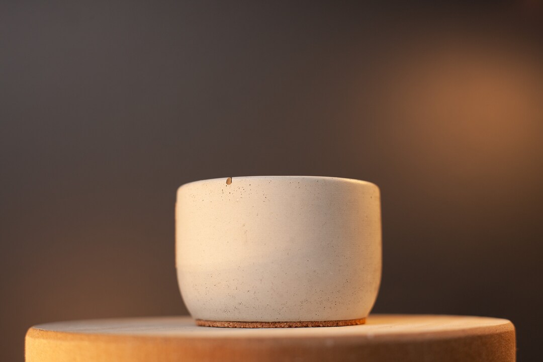 4 Oz Candle Container | Cement Container | Hand Made | Candle Making ...
