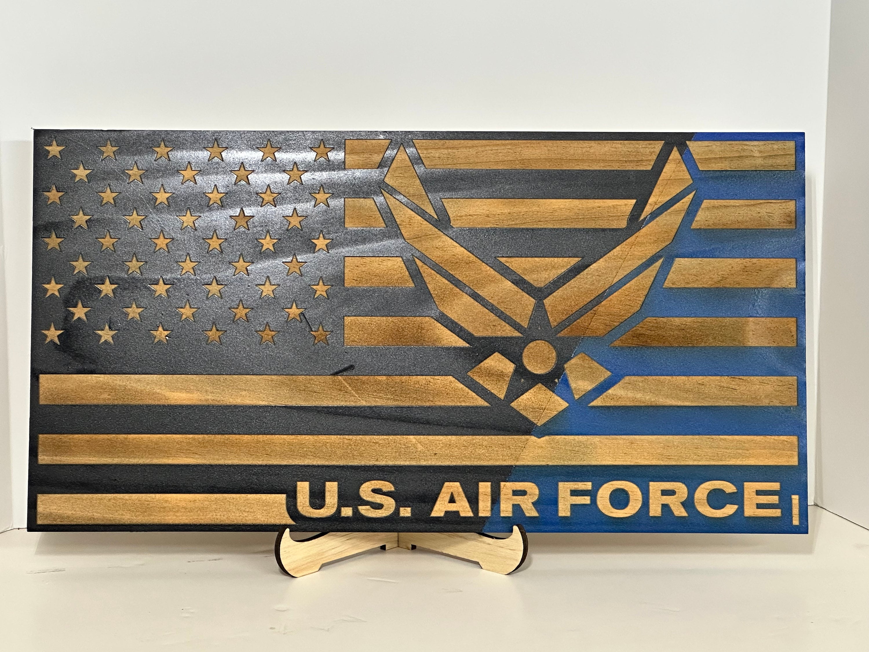 Air Force Flag Svg - Etsy