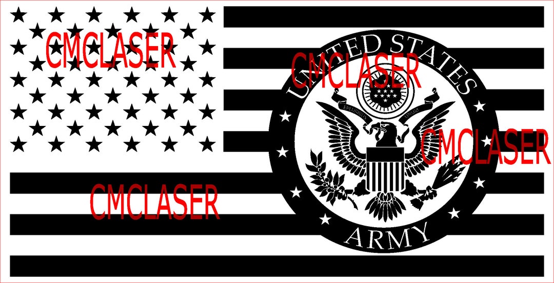 Army Flag Svg - Etsy