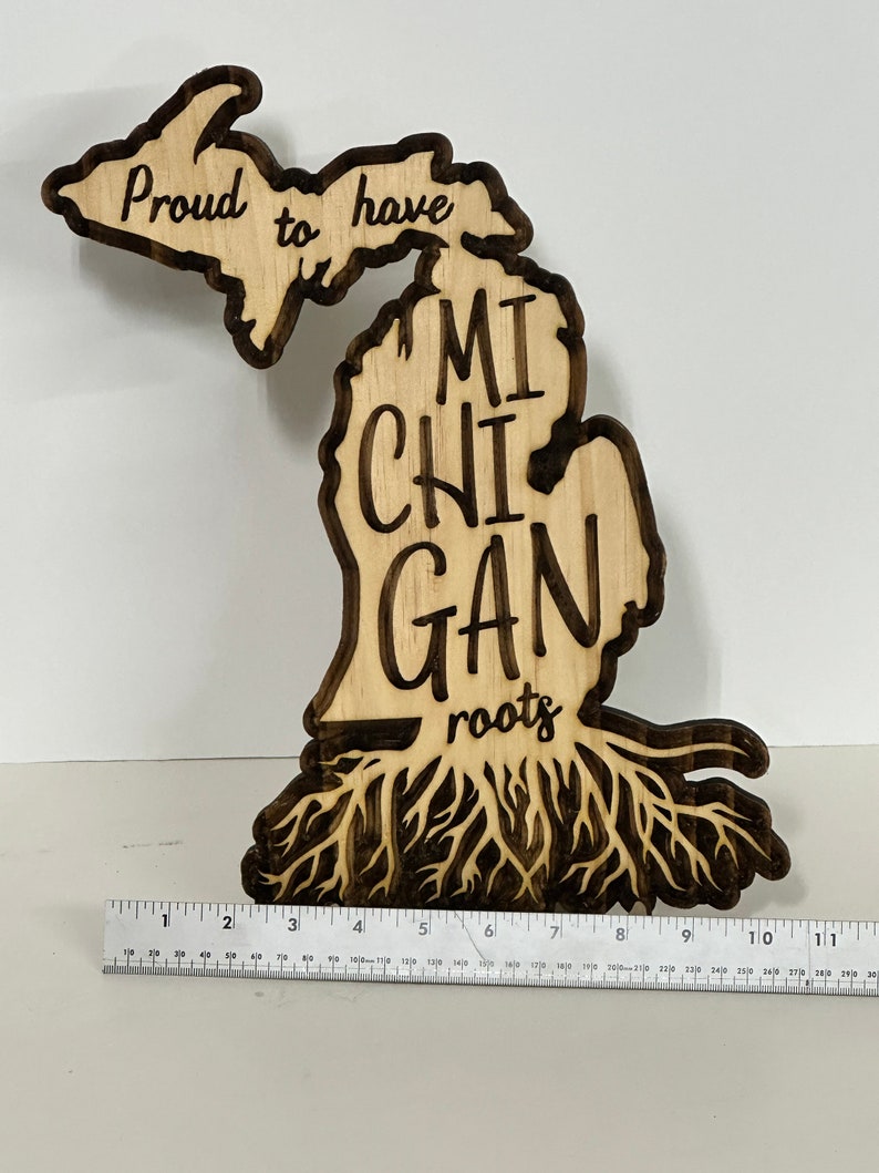 Michigan Roots SVG - Etsy