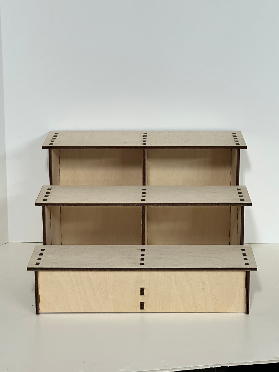 1/4" Birch Display Shelf Laser File - Etsy