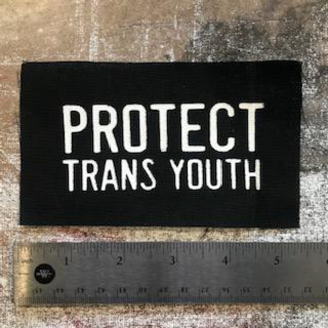 Protect Trans Youth Punk Patch - Patches for Jackets - Etsy