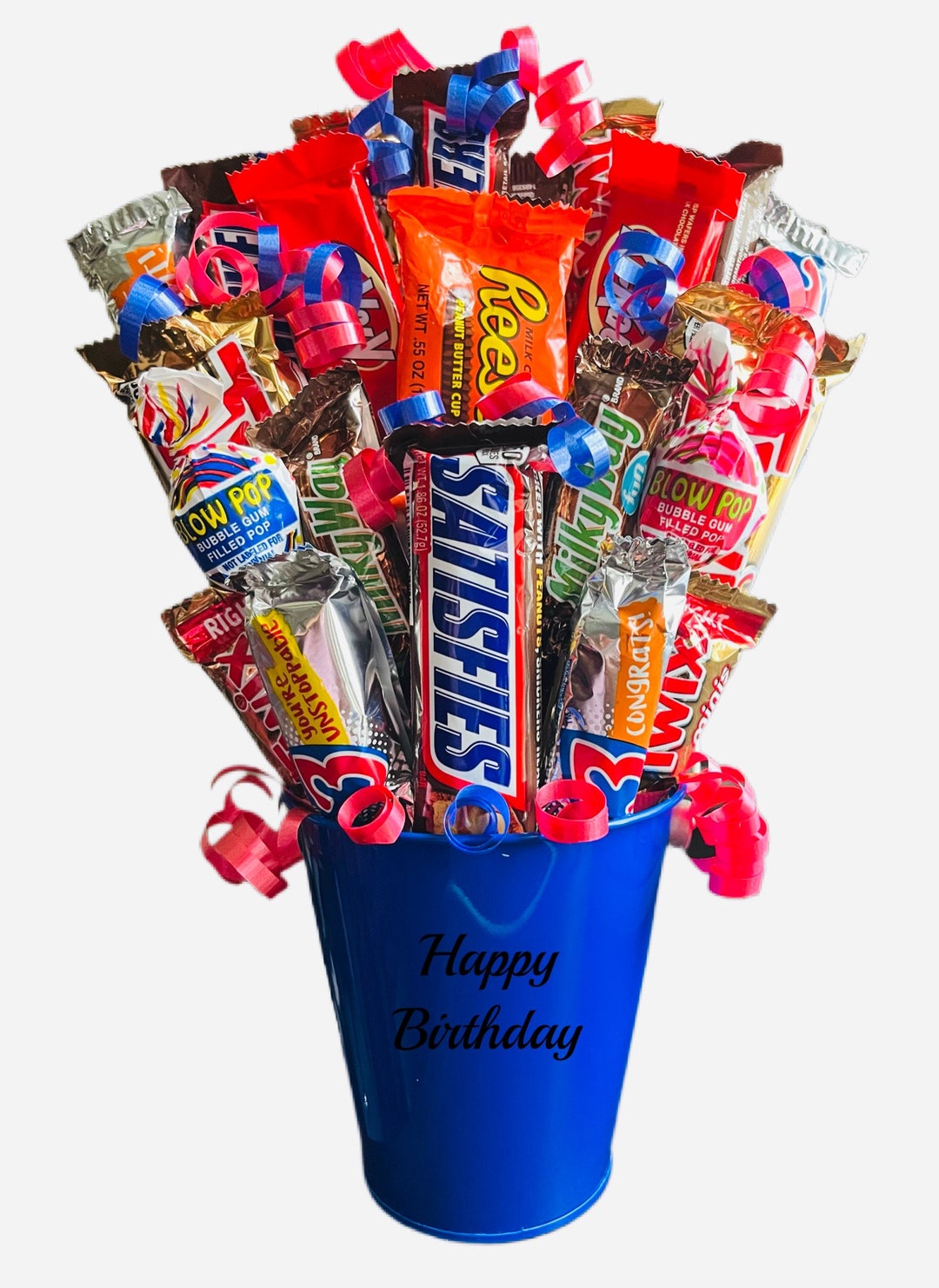 Medium Candy Bouquet, Candy Gift - Etsy