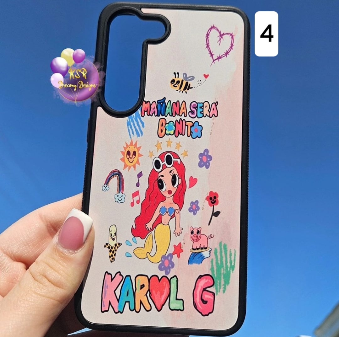 Karol G Phone Cases for Samsung/iphone // Pink // Cute // Black ...