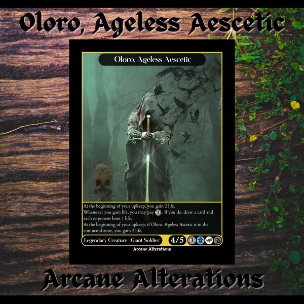 Mtg Alters Oloro - Etsy