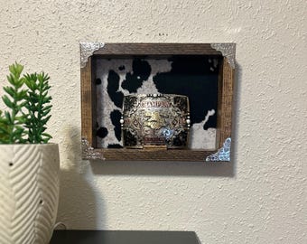 Custom Display Case, Holder for Single Western Horse, Rodeo, Equestrian ...