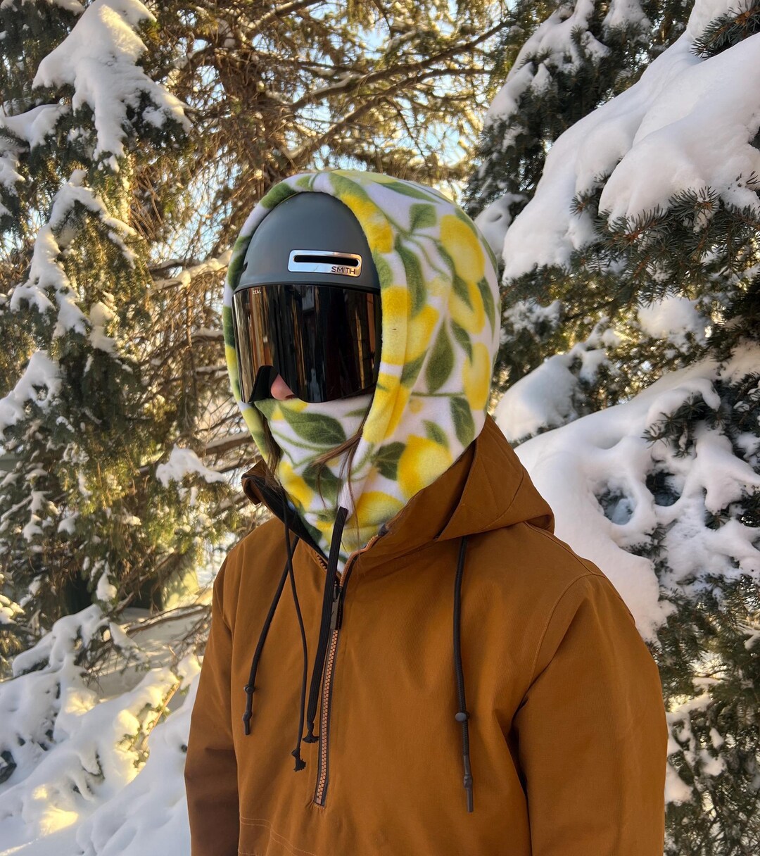 Lemon Hood - Over Helmet Ski Snowboard Hood - Etsy