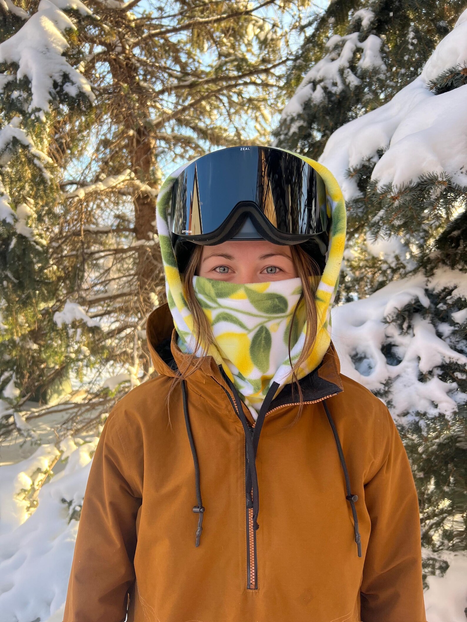Lemon Hood - Over Helmet Ski Snowboard Hood - Etsy