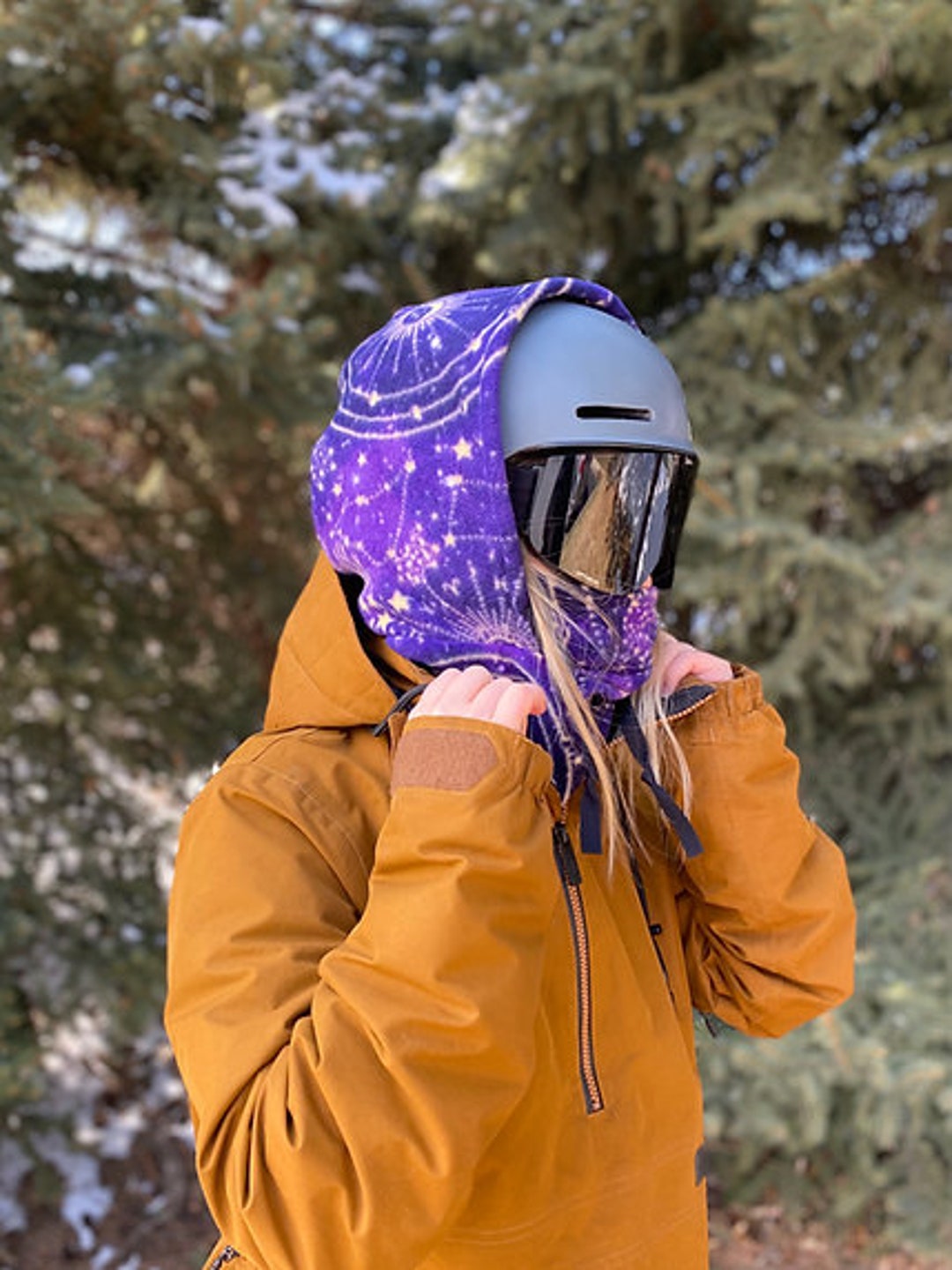 Zodiac Hood - Over Helmet Ski Snowboard Hood - Etsy