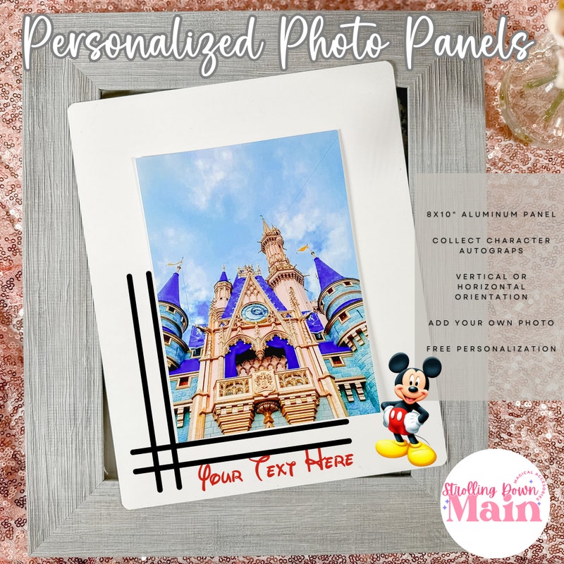 Disneyland 8x10 Picture Frames - Etsy