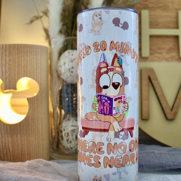 Bluey Coffee Tumbler Mom - Etsy