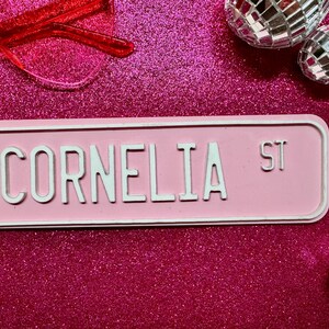 Cornelia St Swift Inspired Acrylic Home Decor, Swiftie Street Sign - Etsy