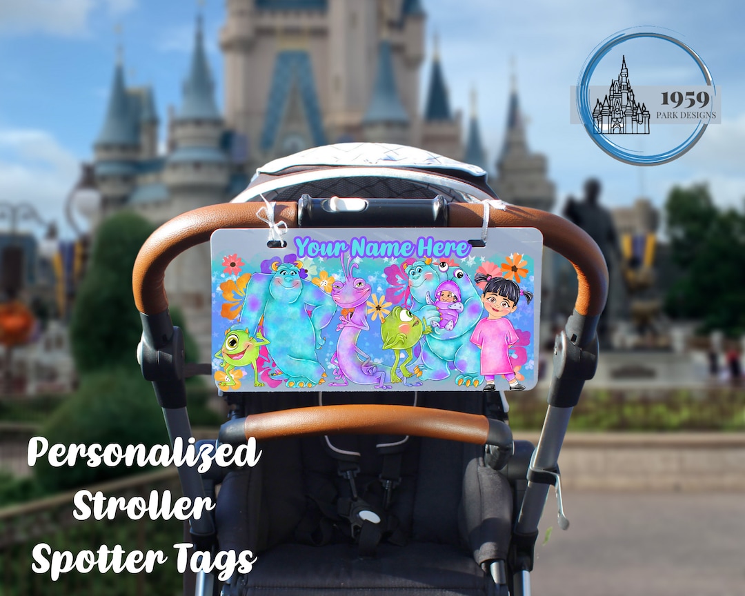 Monsters Inc Stroller Tag, Boo, Mike, Sully Monsters, Wonderfold Tag ...