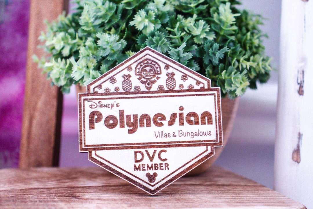 DVC Polynesian Resort Disney Wooden Wall Decor, Wooden Wall Art, Disney ...