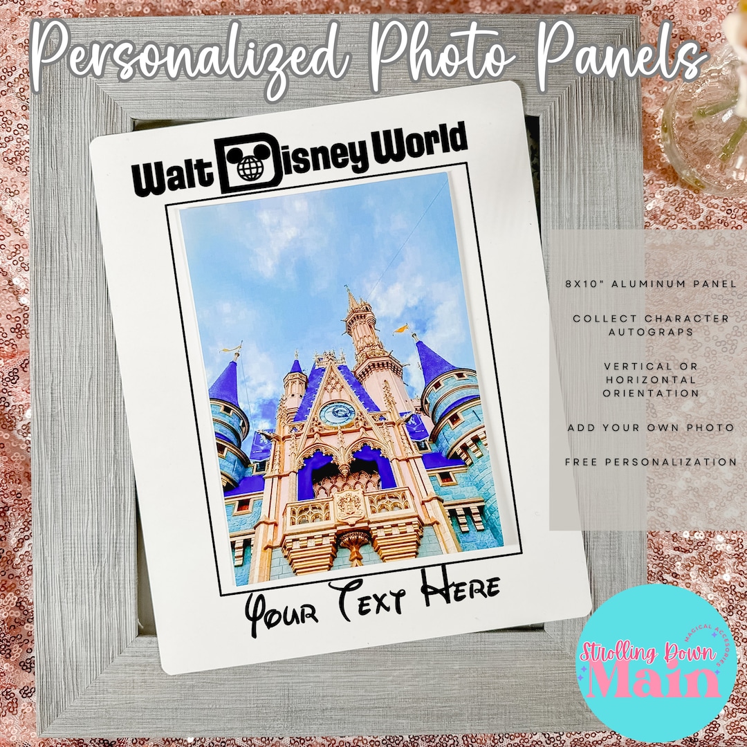 Retro Walt Disney World Photo Mat 8x10 Mat for 5x7 Photo WDW Retro ...