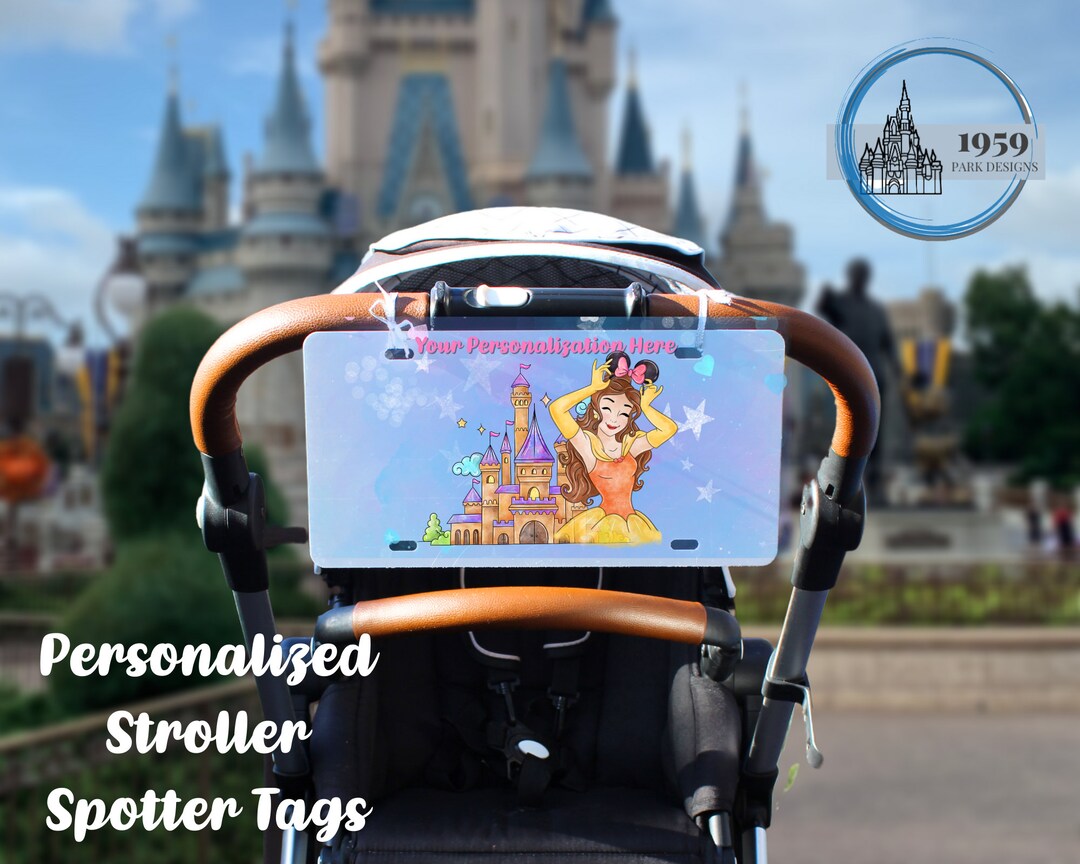 Disney Stroller Tag Belle Park Princesses, Wonderfold Accessories ...