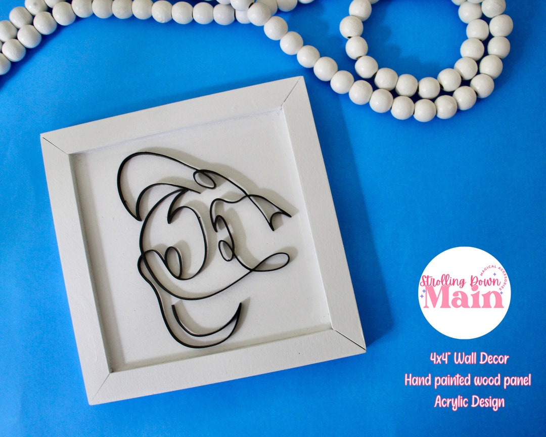 Donald Duck, Disney Wooden Wall Decor, Wooden Wall Art, Disney Home ...