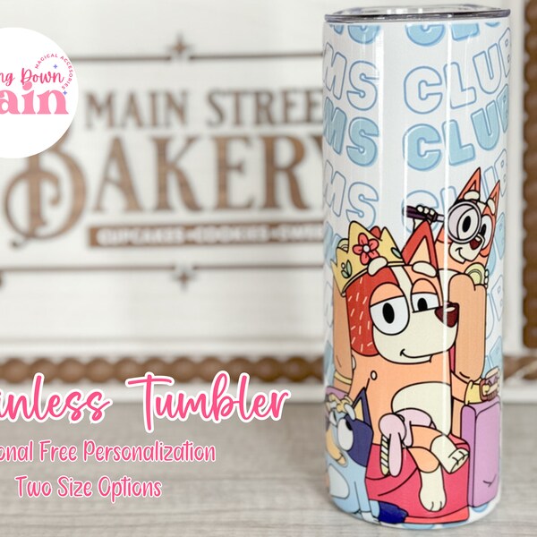 Chilli Bluey Tumbler - Etsy