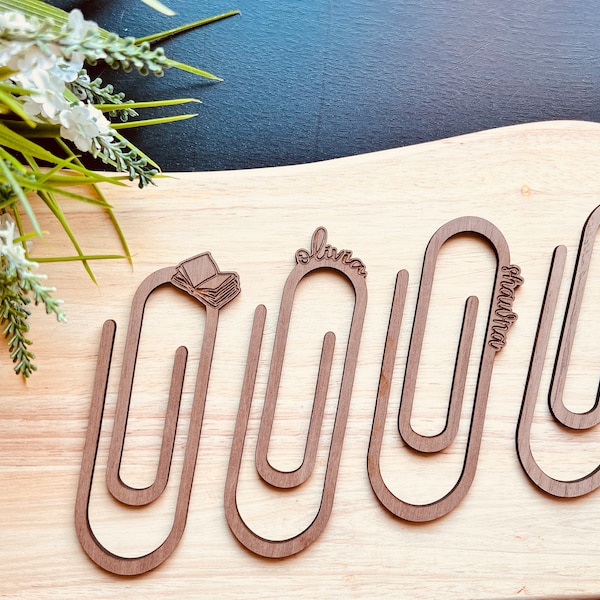 Paperclip Bookmark - Etsy