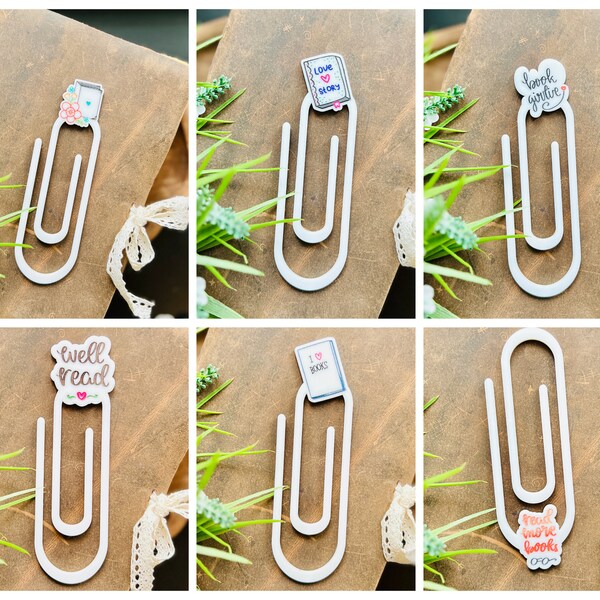 Paperclip Bookmark - Etsy