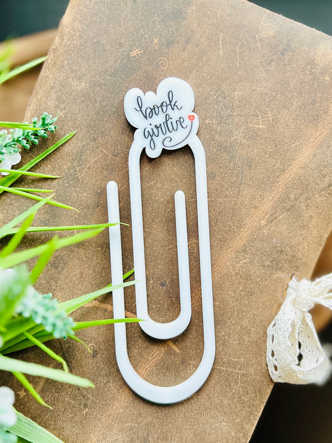 Bookmark SVG Giant Paperclip Bookmark SVG Laser Cut File Bundle ...