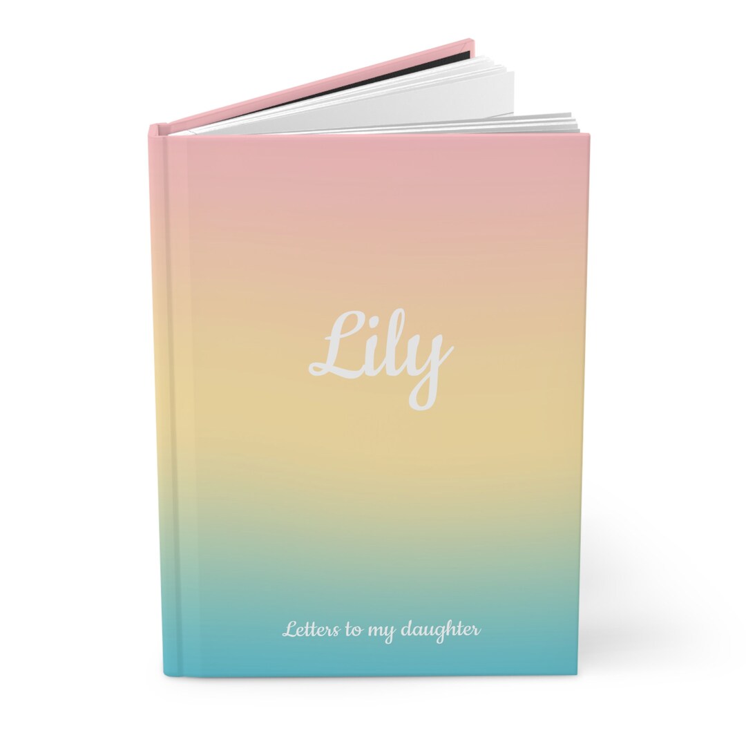 Letters to My Daughter Personalized Journal Dear Daughter Journal ...