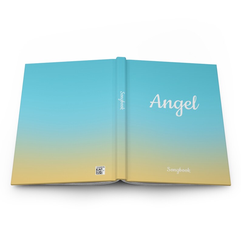 Songbook Personalized Name Back to School Journal Custom Text Birthday ...