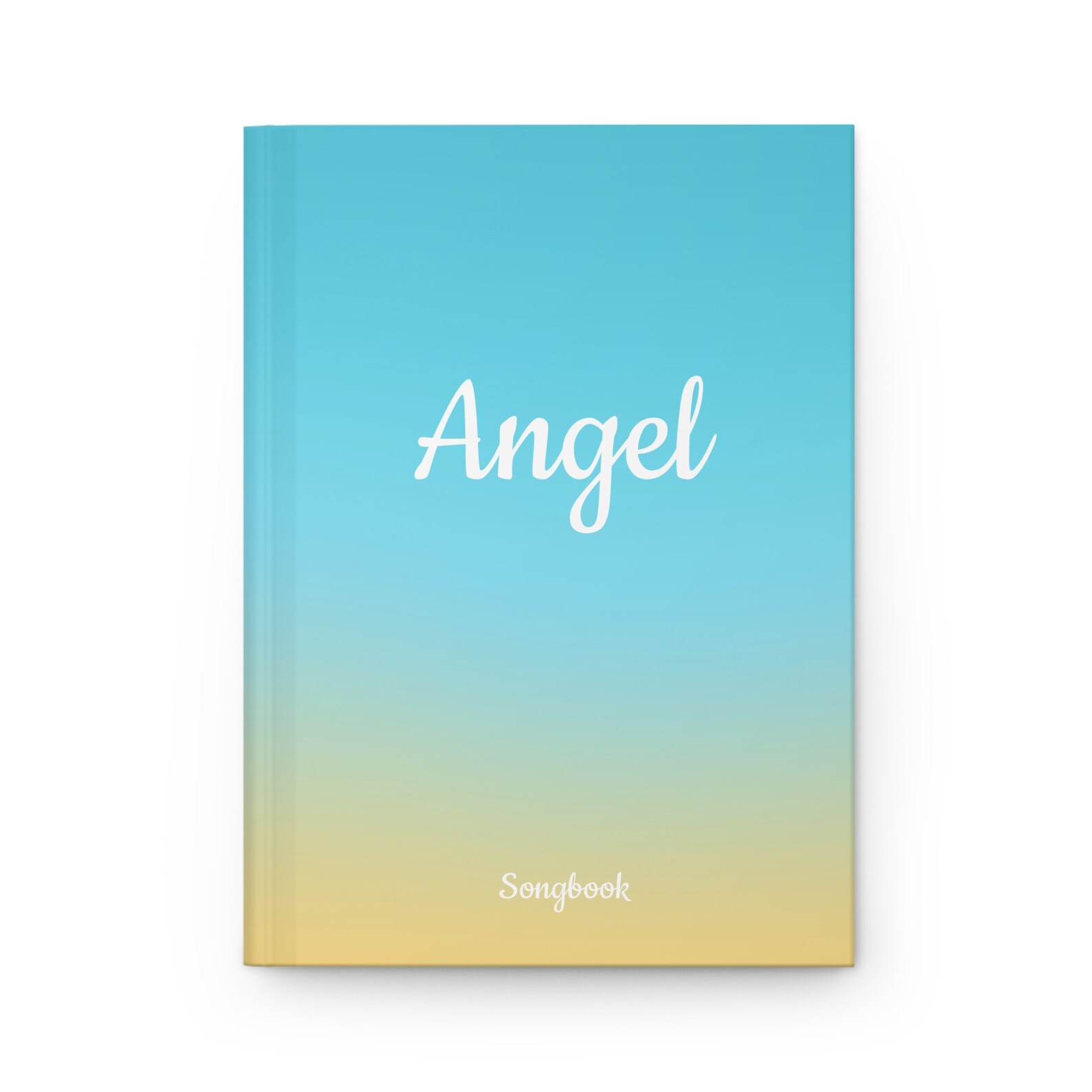 Songbook Personalized Name Back to School Journal Custom Text Birthday ...