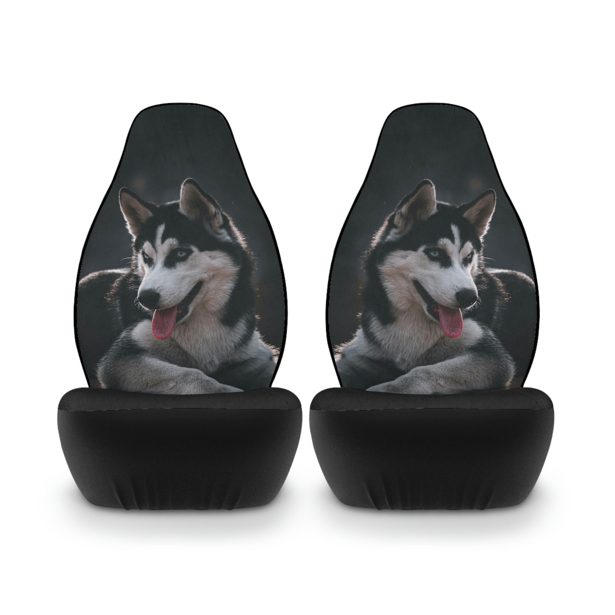 Our Husky Car Seat Covers Designed & Sold By Dragon Mona