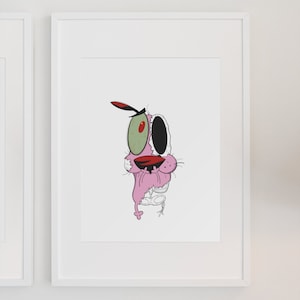 Courage the Cowardly Dog Zombie - Etsy