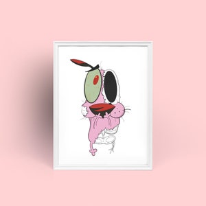 Courage the Cowardly Dog Zombie - Etsy